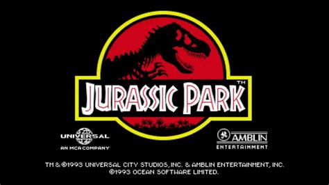 Jurassic Park Bunker And Visitor Center ~danger~ Amiga Ost Youtube