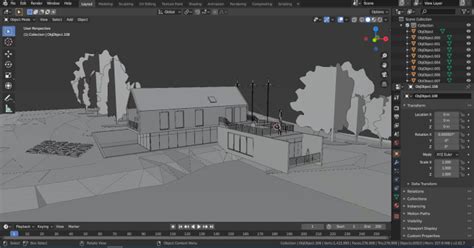 ifc js adds obj export support to send projects to blender blender 3d architect