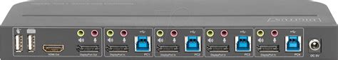 DIGITUS DS KVM Switch Port DisplayPort HDMI Chez Reichelt