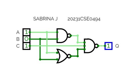 Circuitverse Experiment 3logic Diagram