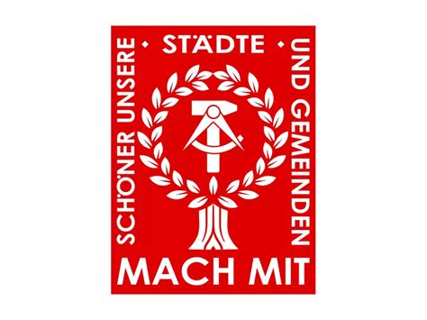 Schöner Unsere Städte Und Gemeinden Ddr Logo Vector File Free Download Logowik