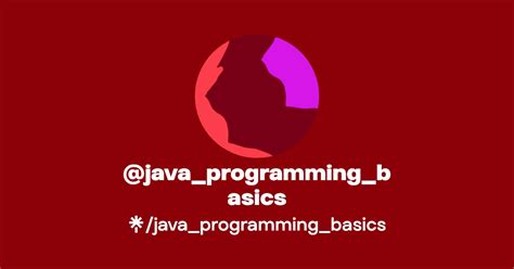 java programming basics instagram linktree