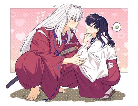Inuyasha And Higurashi Kagome Inuyasha Drawn By Motobimtbumk