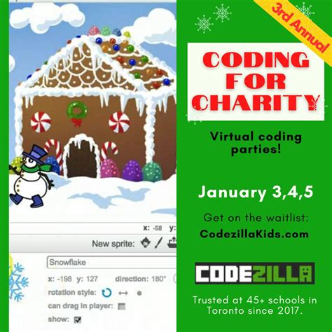 Codezillas 3rd Annual Coding For Charity Event Kicks Is Back This