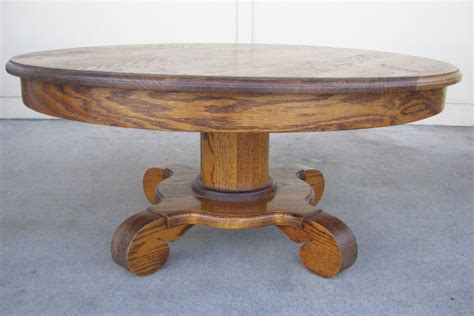 Round Oak Coffee Table Designer Picks And Photos