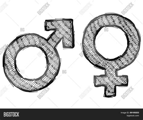 Hand Drawn Gender Vector Photo Free Trial Bigstock