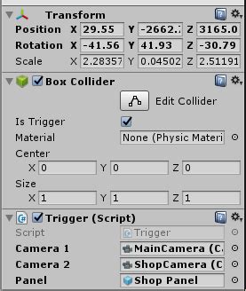 Unity My Trigger Does Not Detect My Player Game Development Stack Exchange
