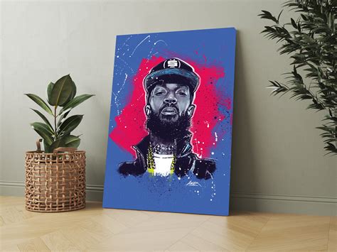Nipsey Hussle Wall Art Nipsey Hussle Poster Sold By Chichi Sku 26287511 30 Off Printerval