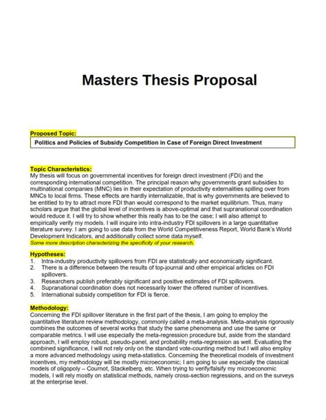 Mastering The Thesis Proposal Process Grad School Genius Blog