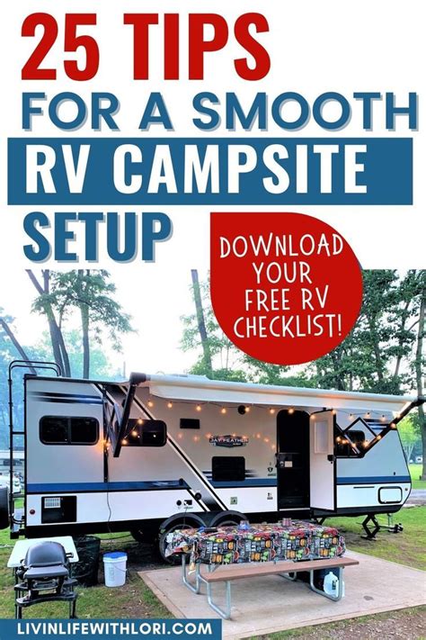 How To Easily Set Up Your Rv Campsite Artofit