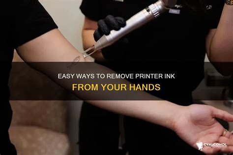 Easy Ways To Remove Printer Ink From Your Hands Cyalcohol