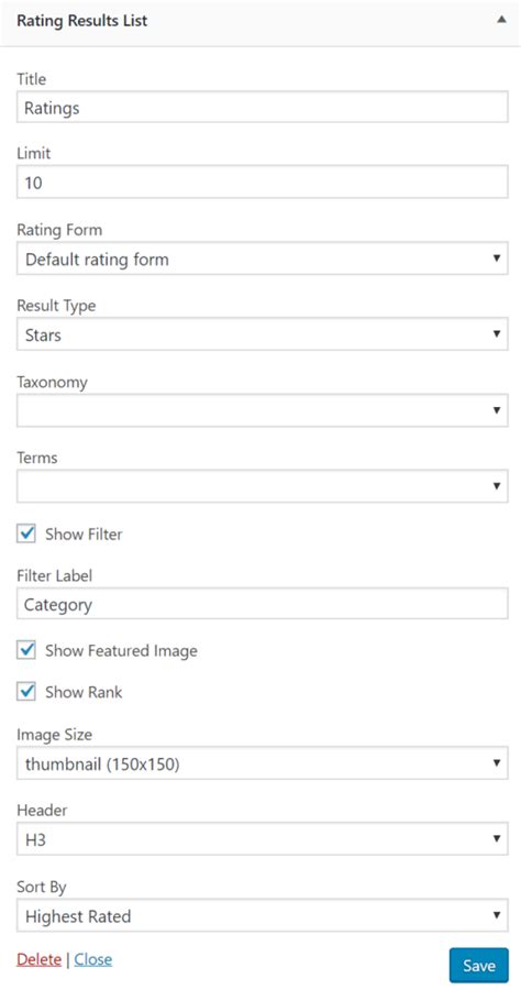 How To Sort Posts By Highest Ratings In Wordpress Multi Rating Pro