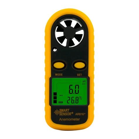 Handheld Pocket Size High Precision Digital Anemometer Speed Meter