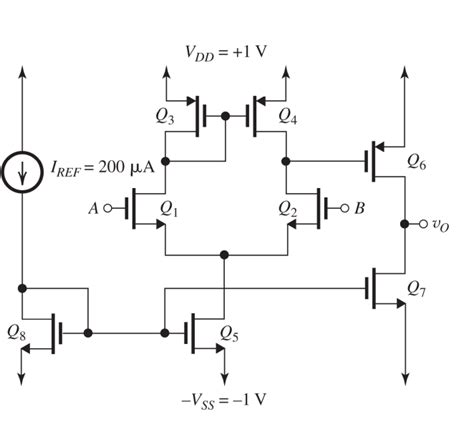 Solved Vpp V Q Q IREF WA Q A에 Q Joh oo Chegg com