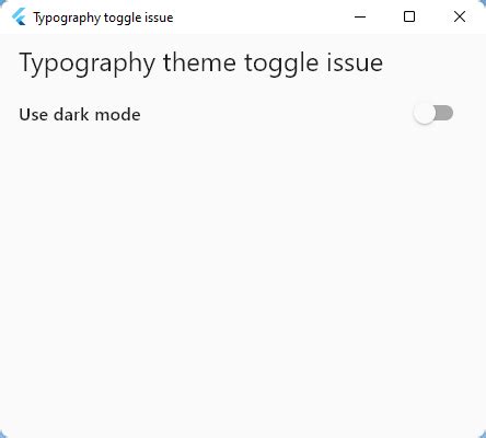 Dynamically Changing Typography In ThemeData Generates An Error Issue