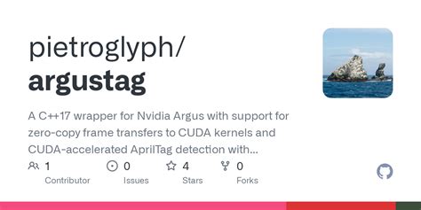 Github Pietroglyph Argustag A C Wrapper For Nvidia Argus With Support For Zero Copy Frame