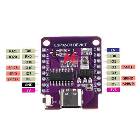 Type C Mini Esp32 C3 Wifi Bluetooth Development Board Module Esp32 C3