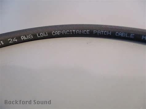 Btpa Ca 0678 6 Inch Low Capacitance Patch Cable Reverb