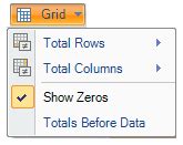 Grid Menu ComponentOne FlexPivot For WinForms