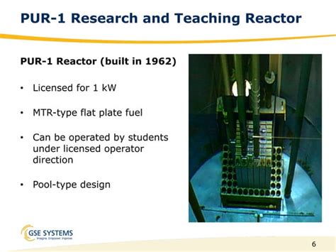 Proposal For A Nuclear Reactor Operations Course At Purdue University Ppt