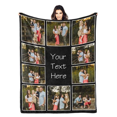 Custom Blanket With Photos Believe Blanket Customized