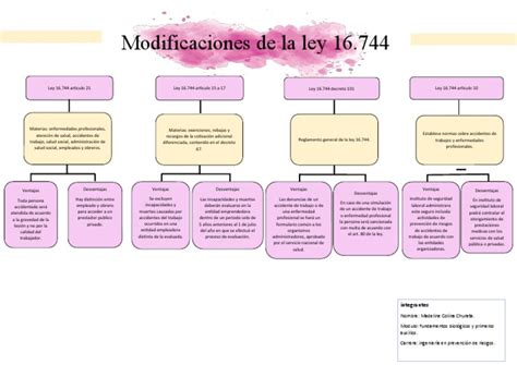Mapa Conceptual Ley 16744 Pdf