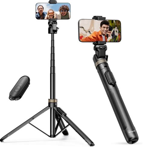 Sensyne 72 Phone Tripod Extendable Tripod For Iphone And Selfie Stick