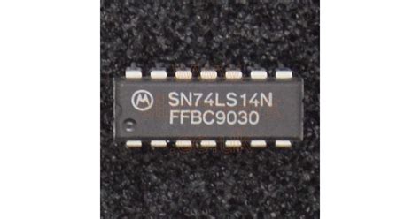 Motorola Sn74ls14n Hex Schmitt Inverters Price Stock Datasheet Silicon Ark