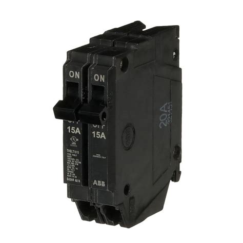 Reviews For Abb 2 15 Amp Single Pole Tandem 120 Volt240 Volt Circuit
