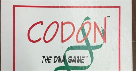 Codon The Dna Game Board Game Boardgamegeek
