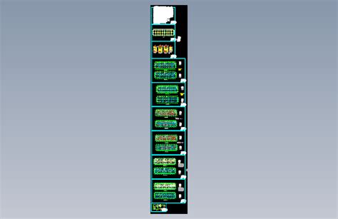4823平米，四层实验楼（计算书、建筑、结构图）土木毕业论文课程设计说明书cad Autocad 2000 模型图纸下载 懒石网