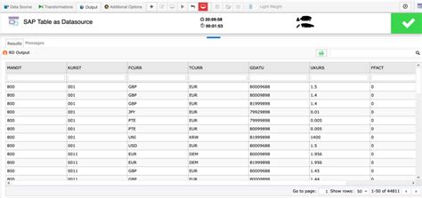 Snapshot Data From Sap Table Rightdata