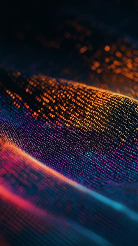 Vibrant Digital Gradient Background With Shifting Light Patterns In