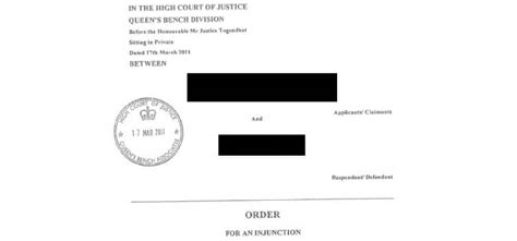 Sex Lies And Super Injunctions