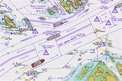 Traffic Separation Scheme Knowledge Of Sea