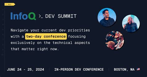 Infoq Dev Summit Boston June 24 25 2024 062424