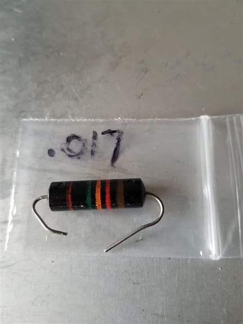 Sprague 017 Bumblebee Capacitor Tested Reverb