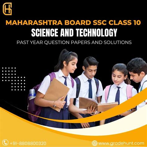 Maharashtra Board Ssc Class 10 Science And Technology Past Year Question Papers And Solutions