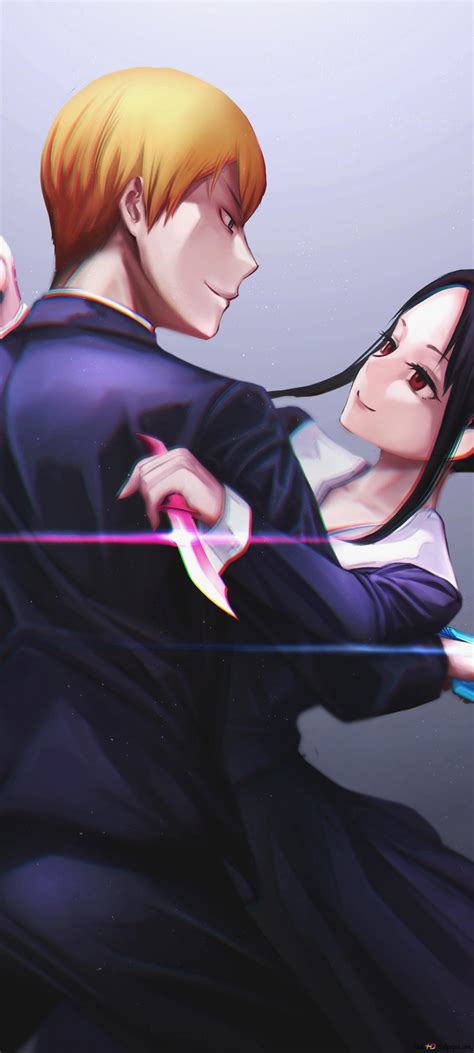Miyuki Shirogane Y Kaguya Shinomiya 2k Descarga De Fondo De Pantalla