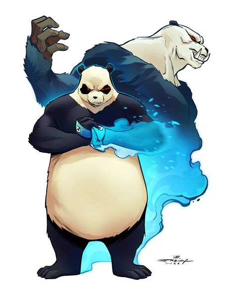 Artstation Jujutsu Kaisen Panda