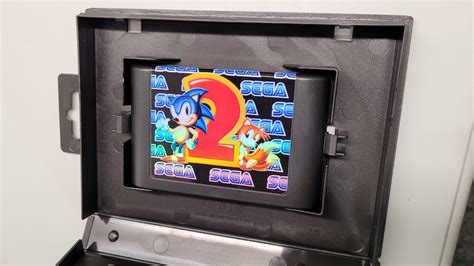 Sonic The Hedgehog 2 Nick Arcade Custom Made Prototype For Sega Genesis With Holographic Label