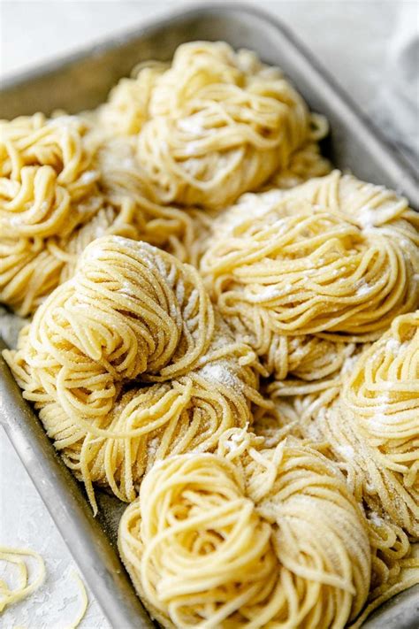 How To Make Homemade Noodles For Spaghetti Evoulz