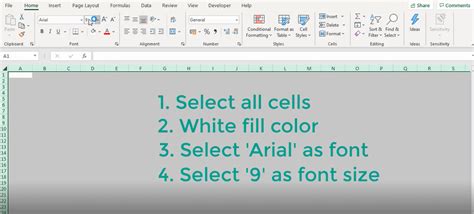 Formatting An Excel Worksheet Professionally 365 Financial Analyst