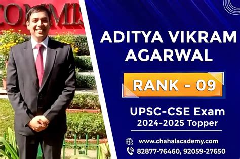 Aditya Vikram Agarwal Rank 9 Ias Upsc Topper 2024 25 Ias Upsc Result 2024 25 Cse