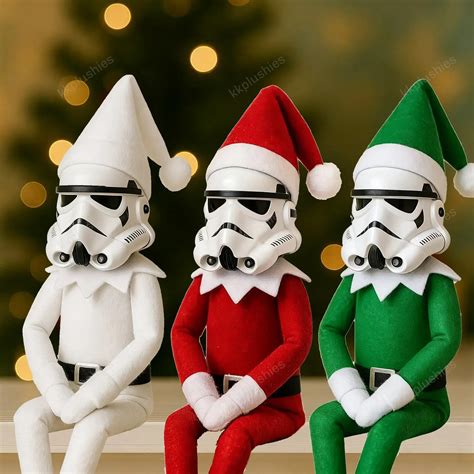 New Tormtrooper Star Wars Elf Doll Anime Plush Toy Figures Stocking St
