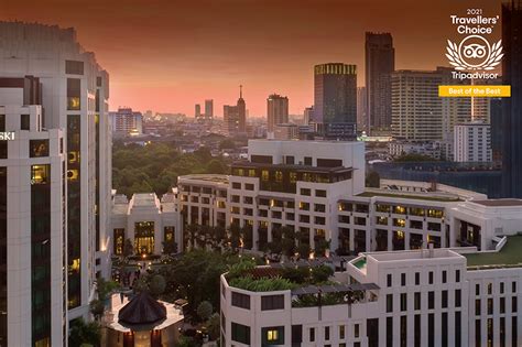 โรงแรมสยามเคมปินสกี้ กรุงเทพฯ ติดอันดับโรงแรมยอดนิยม ของโรงแรมทั่วโลกและในประเทศไทย จาก