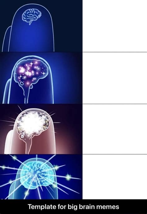 Template For Big Brain Memes Template For Big Brain Memes Ifunny