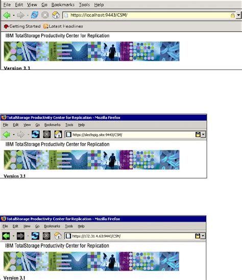 Signing On To TPC For Replication GUI Interface IBM TotalStorage