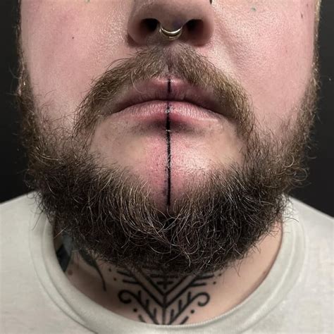 Line Chin Tattoos Faces In Fine Line Tattooed On Inner Forearm