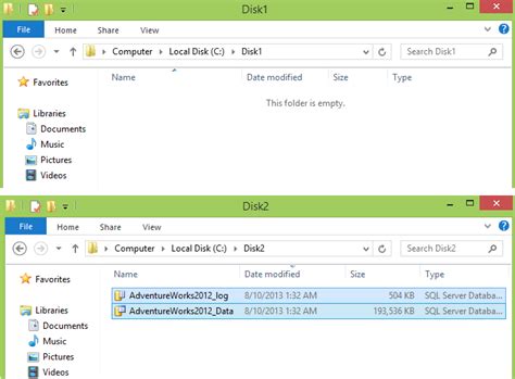Sql Server How To Move Database Files Data File And Log File From